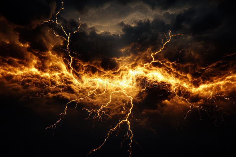 High Above Sprites: Capturing Large Scale Electrical Discharges Stock ...