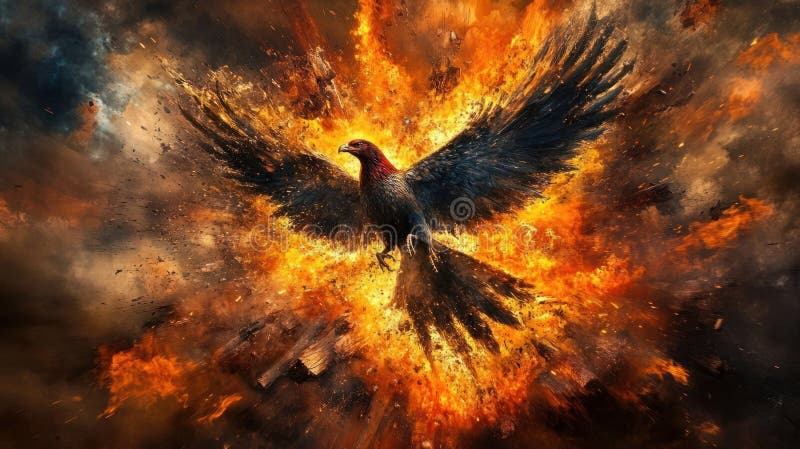 Phoenix Reborn: Triumph of Spirit Over Adversity Fiery Resurrection of ...