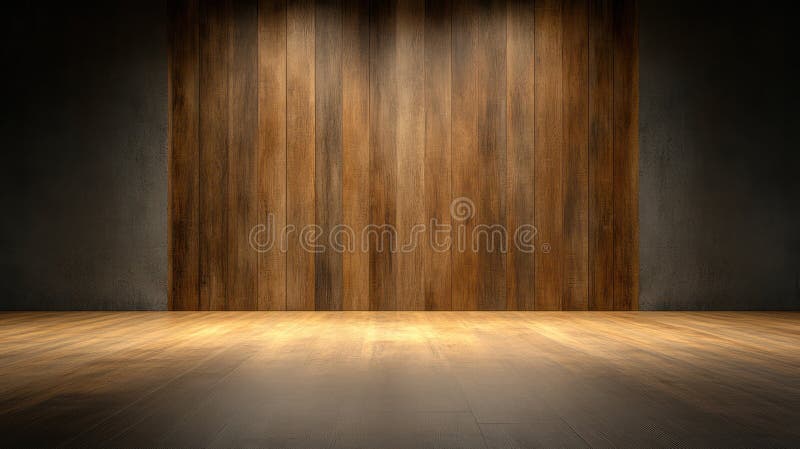 Rustic Hardwood Backgrounds with Warm Lighting Stock Illustration ...