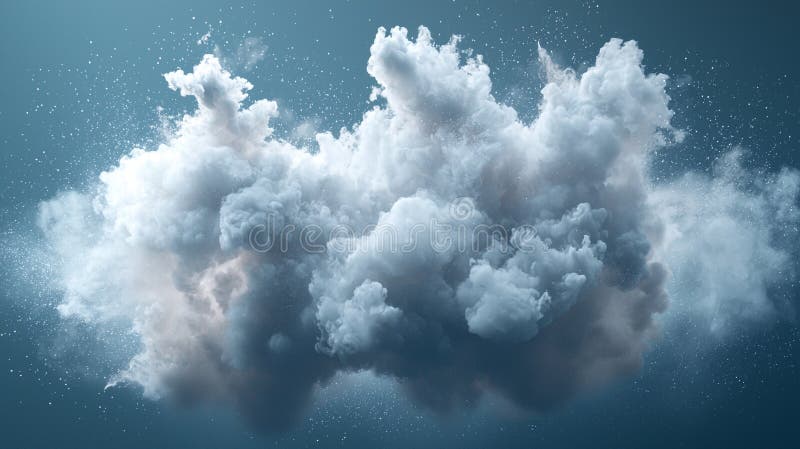 Dramatic Cloud Burst Exploding Smoke Abstract Texture Background Stock ...