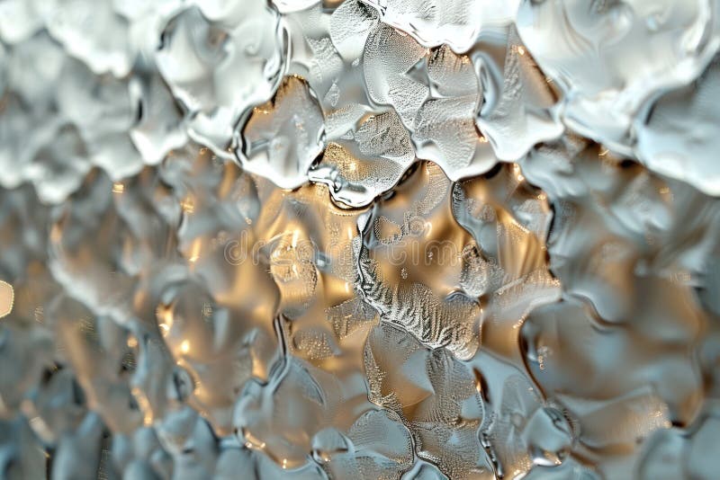 Fluted Glass Texture with Light Reflection and Displacement Effect ...