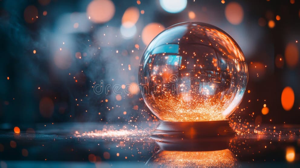 A Mesmerizing Orb of Glowing Elements Captures Light in a Mystical ...