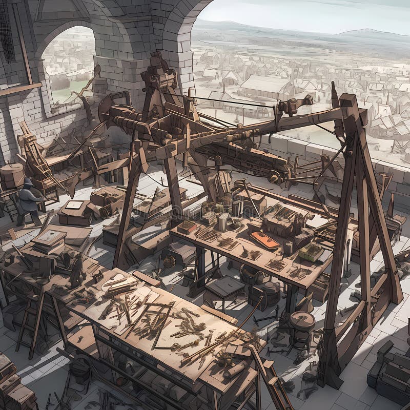 Siege Engineering Stock Illustrations – 40 Siege Engineering Stock ...