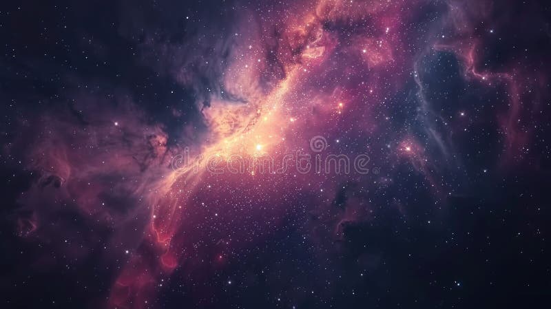 A Stunning Image of a Galaxy Filled with Stars. Perfect for Space ...