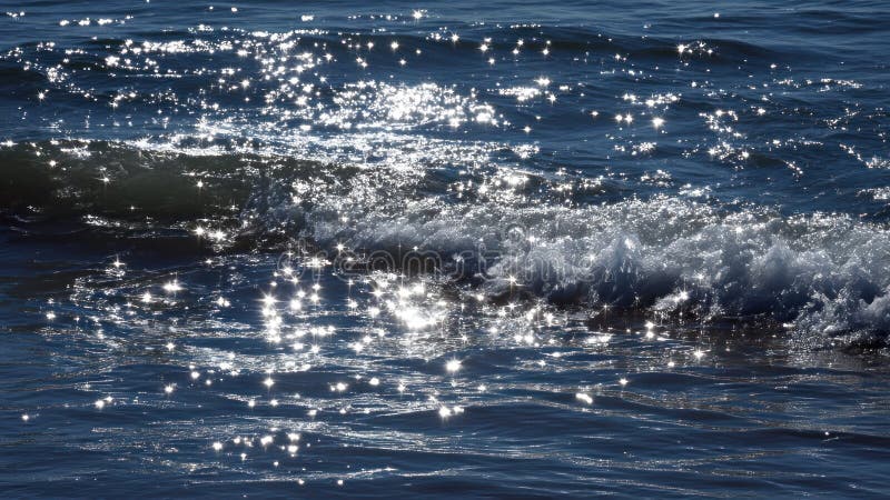 Ocean Sparkle stock illustration. Illustration of glitter - 374128589