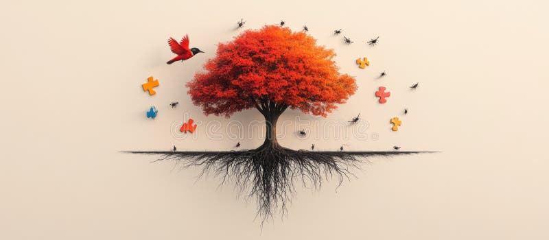 Tree of Connectivity: Animal and Object Symbolism Depicting Community ...