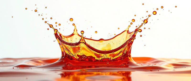 Vibrant Orange Water Splash Burst a Dynamic Liquid Art Explosion in ...
