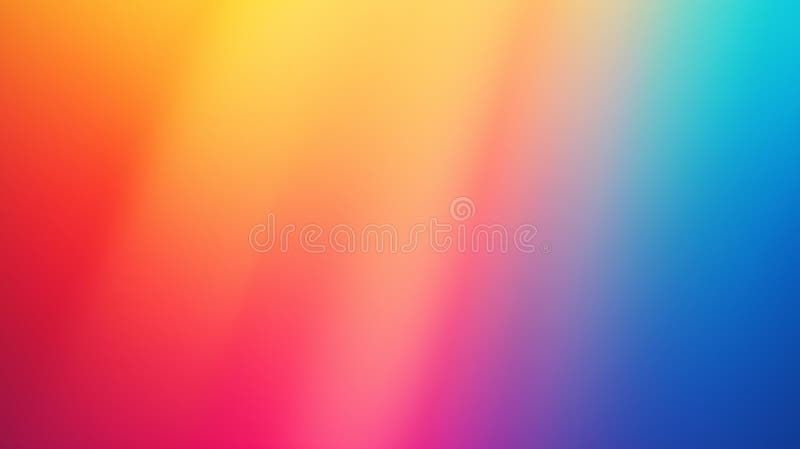 Diagonal Gradient with Bright Yellow and Blue Tone Shifts in Smooth ...