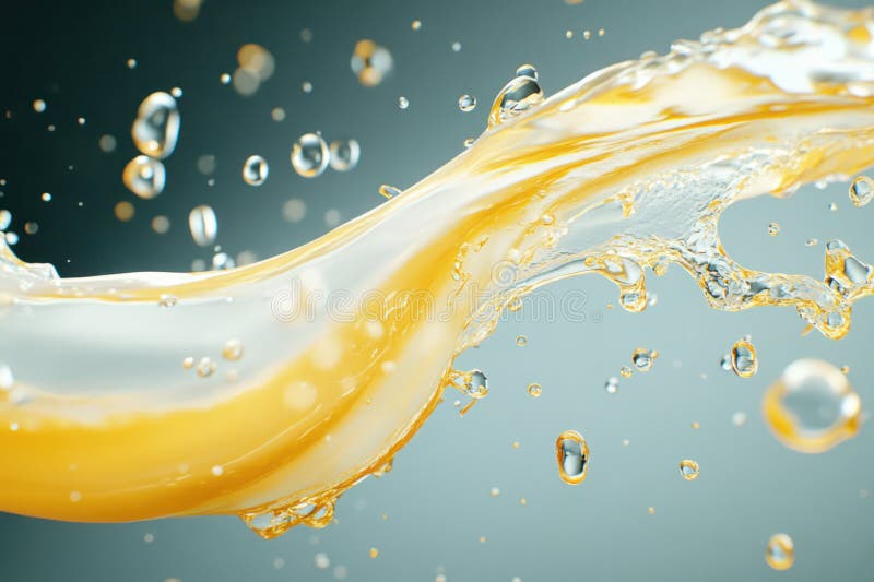 Fluid Dynamics: Mesmerizing Water Bubble Effect Background for Design Projects Stock ...