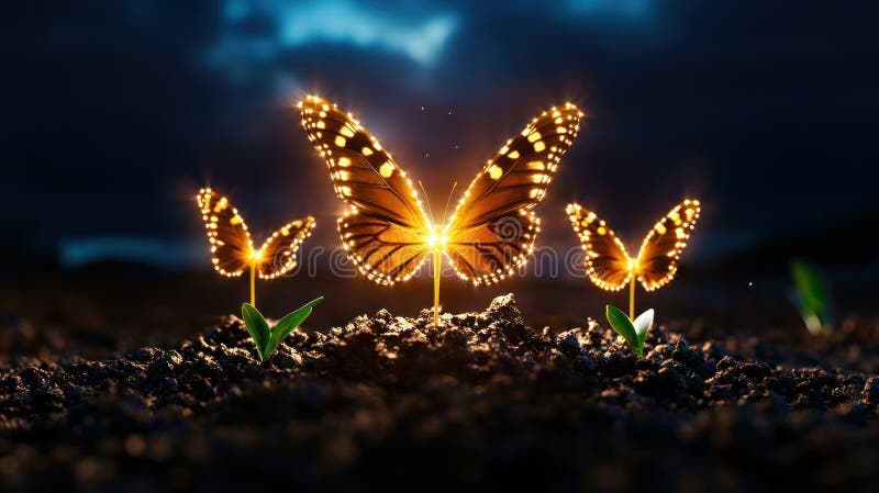 Emergence of Hope: a Symbolic Depiction of New Beginnings with a ...