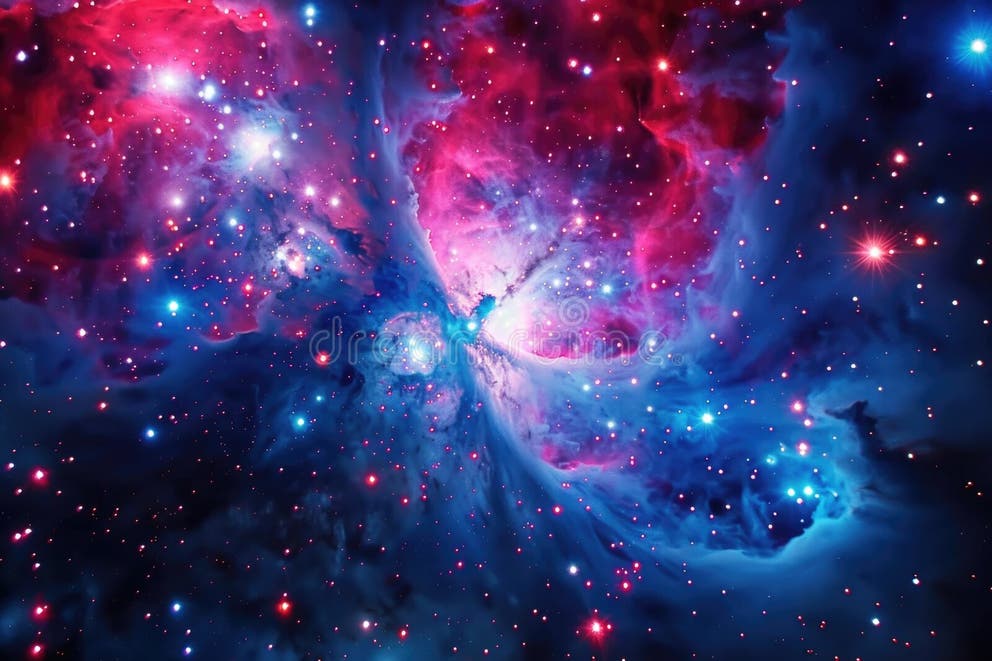 A Stunning Image of a Vast Star Cluster in Space Stock Photo - Image of ...