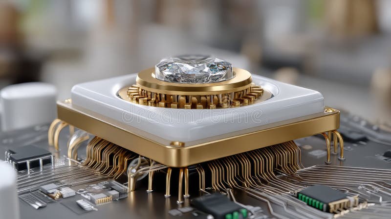 The Stunning Intersection of Quantum Computing and Luxury: a Diamond ...