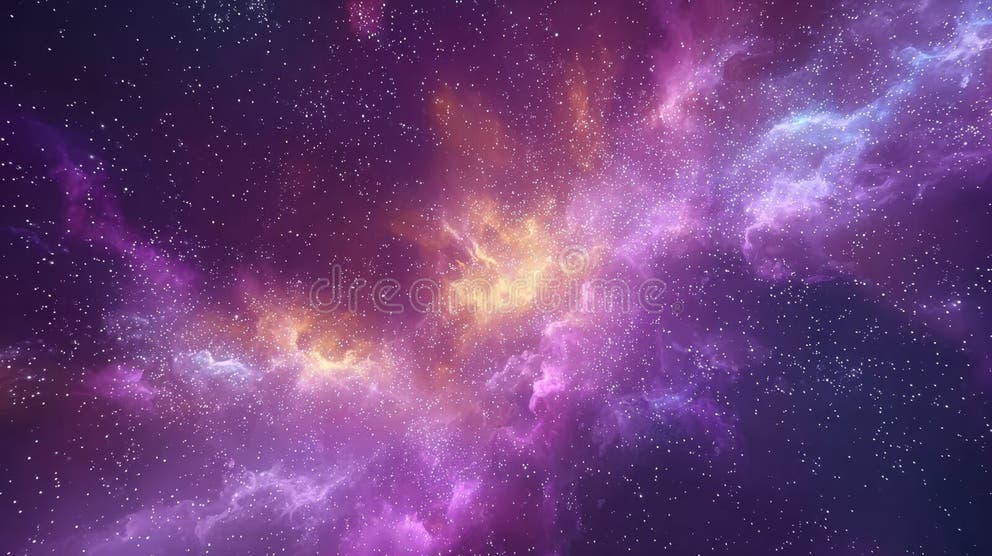 A Stunning Interstellar Space Odyssey with Vibrant Nebulae and ...