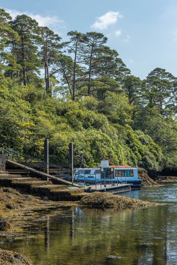 Stunning Irish Town during the Summer Editorial Image - Image of cloud ...