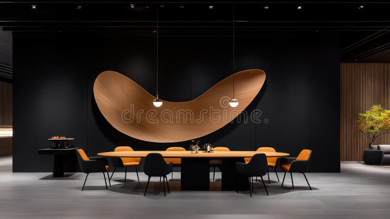 Japandi Inspired Dining Room with Rustic Round Wood Table and Chairs ...