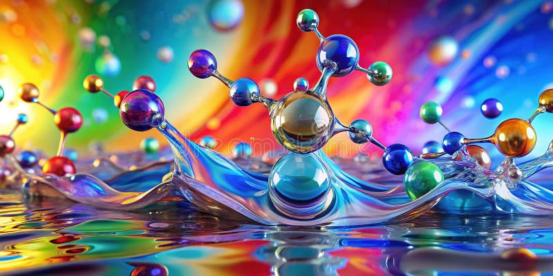 Stunning 4K Animation of Water Formula and Caustic Effects a Visual ...