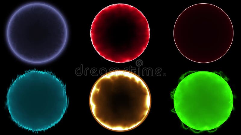 4K Circle Animations Different Styles for Display Objects, Logos ...