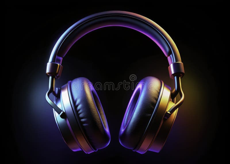 Stunning 4K Loop Animation of Rotating Wireless Headphones with ...