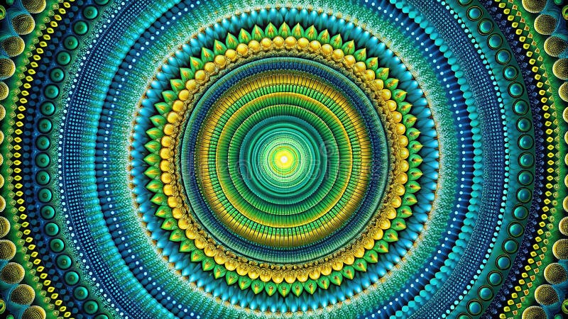 Stunning 8K Vector Abstract Concentric Circles Pattern a Vibrant ...
