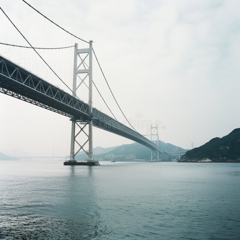 Stunning Large Bridge Architecture, Spanning Majestically Across Its ...