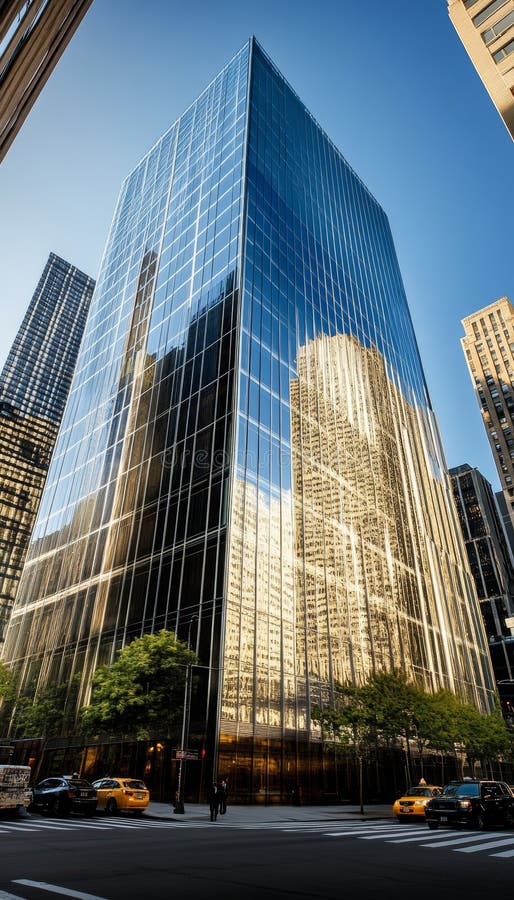 Stunning Large Building with Translucent Glass Walls Creating ...