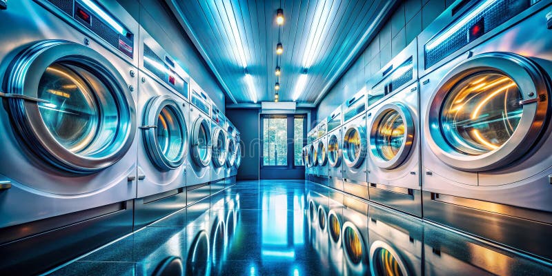 Stunning Laundry Room Design a Long Exposure Photography Exploration of ...