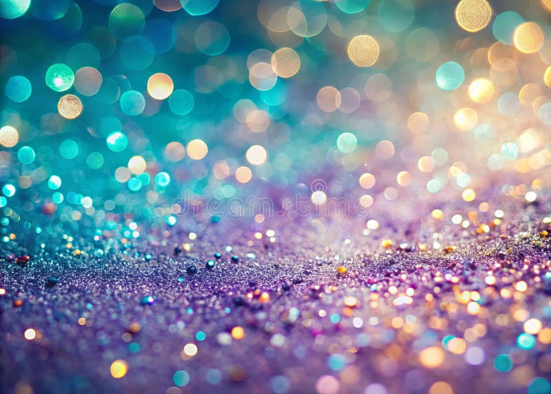 A Stunning Lavender and Turquoise Shimmering Gradient Background with ...