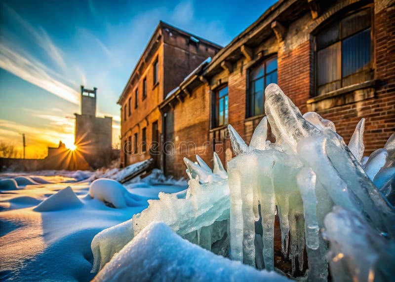 Stunning Light Blue Ice Patterns a Captivating Abstract Winter Texture ...
