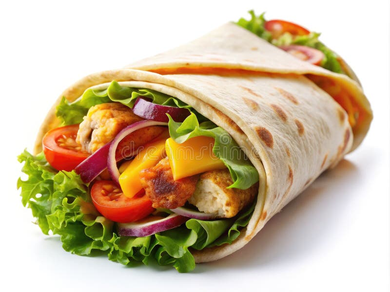 A Stunning Long Exposure of a Crispy Crunch Wrap Exploding with Flavor ...