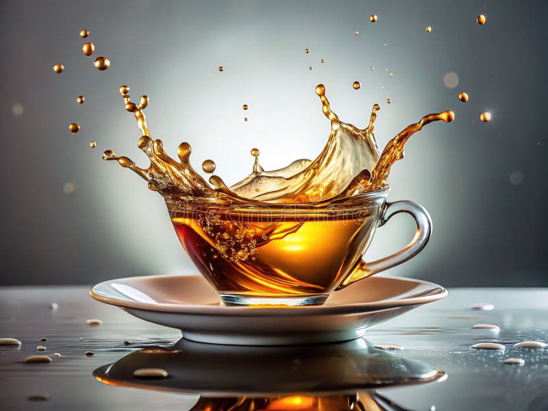 A Stunning Long Exposure of Dripping Tea Capturing the Elegance and ...