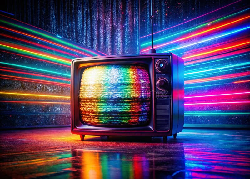 Stunning Long Exposure Glitch Art a Digital VFX Pack Featuring a Static ...