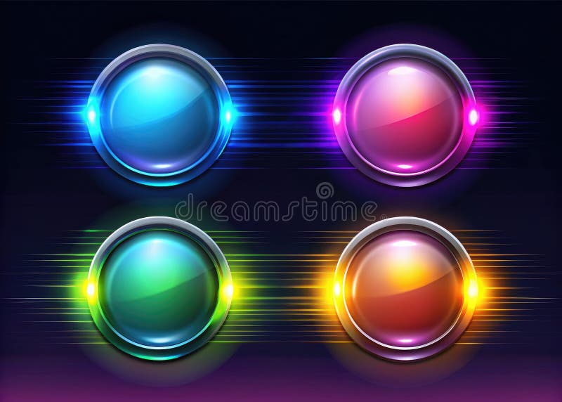 Stunning Long Exposure Web Buttons a Visual Guide To Modern UI Elements ...