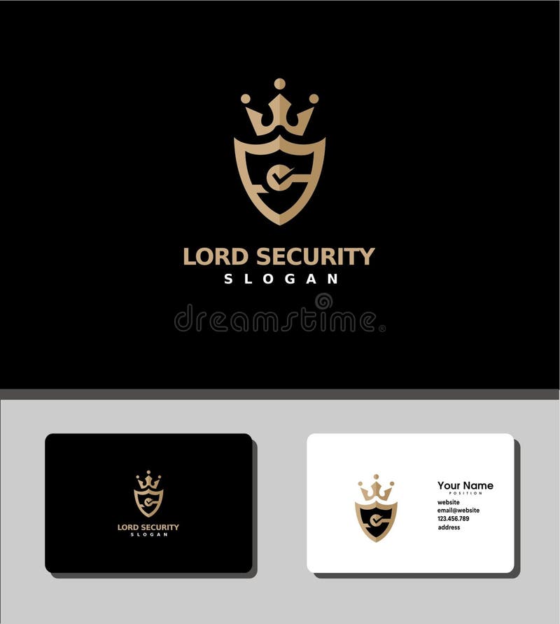 Stunning Lord Security Logo Stock Vector - Illustration of symbol ...