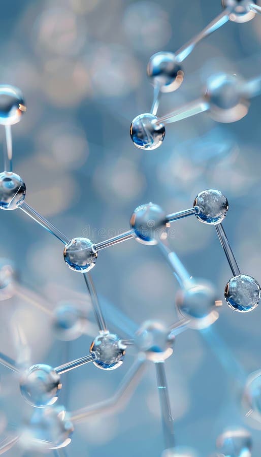 Stunning Macro Image of Amino Acids in Elegant Patterns Against a ...