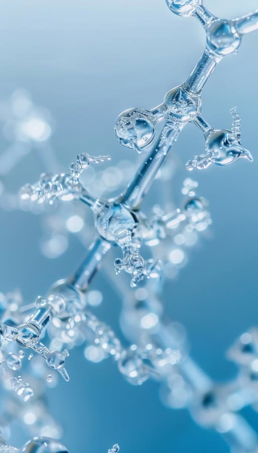 Stunning Macro Image Showcasing Amino Acids in a Beautiful Pattern on a ...