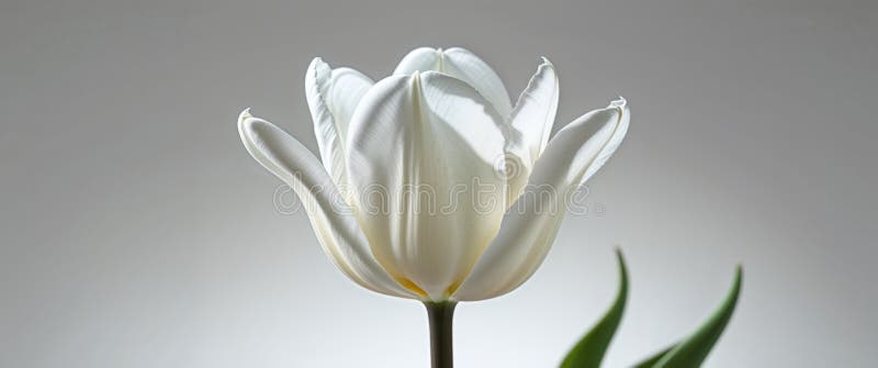Stunning Macro Shot White Tulip Sharp Focus Stock Photos - Free ...