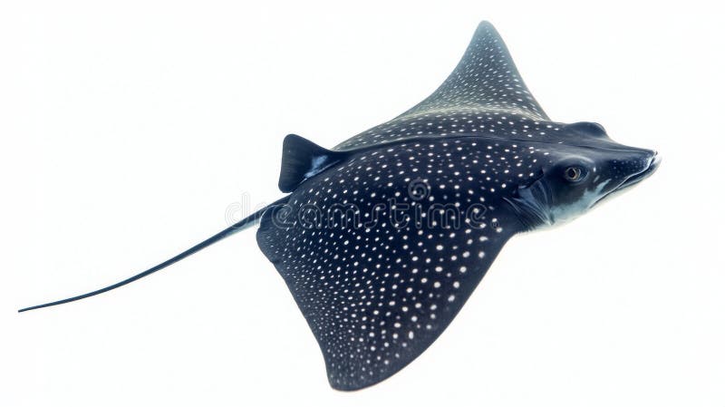 Stunning Marine Creature the Spotted Eagle Ray Glides Effortlessly ...
