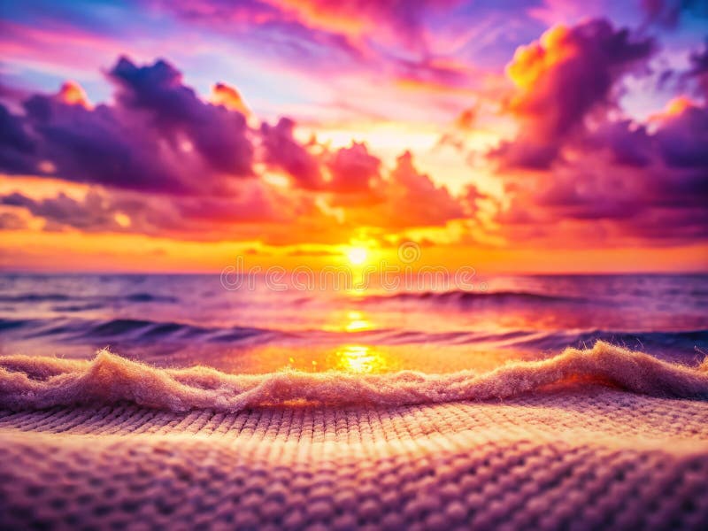 Stunning Mauve Peach Sunset Gradient Canvas Texture Background Image ...