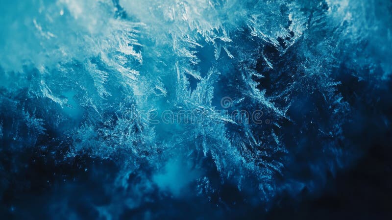 Stunning and Mesmerizing Frost Patterns Appear on a Cold and Icy ...