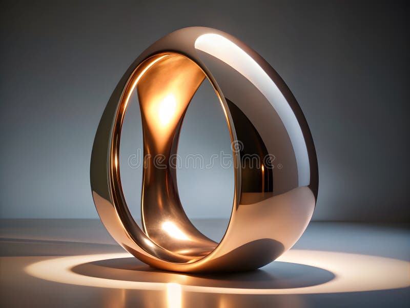 Radiant Metal Sculpture a Masterpiece of Contemporary Art with ...