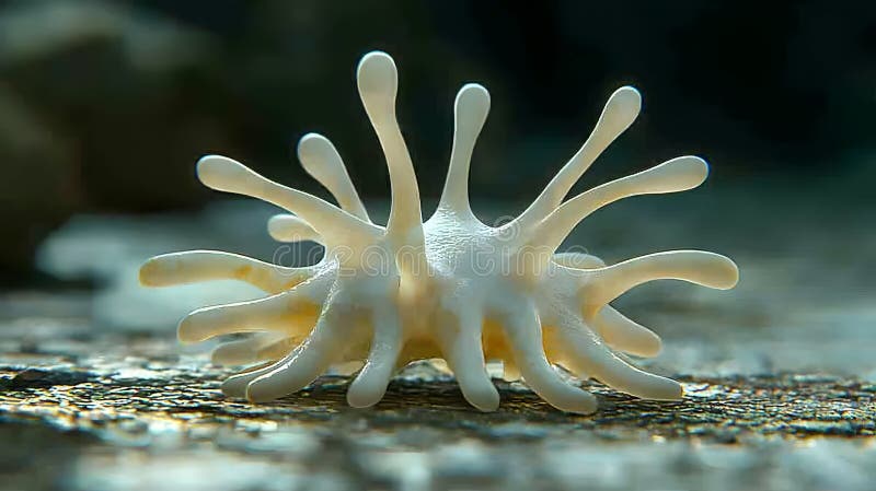 Microscopic Close Up of Unique Cellular Structure Organic Lifeform ...