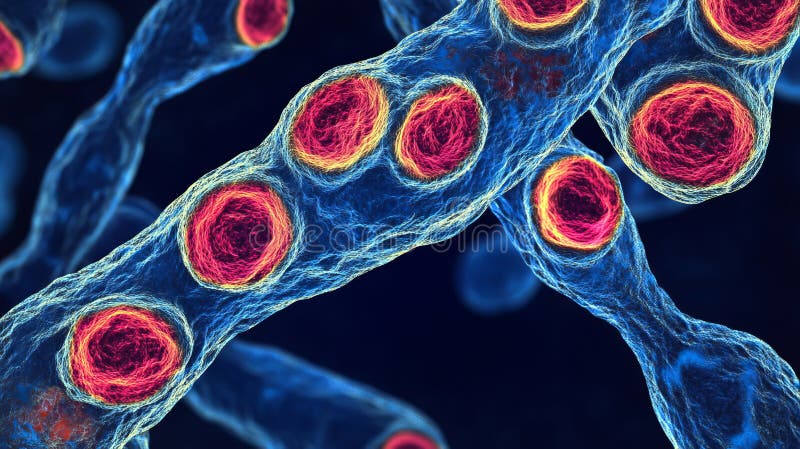 Stunning Microscopic Image Showcasing Unique Shapes and Interactions of ...