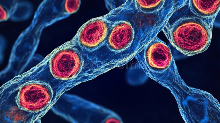 Stunning Microscopic Image Showcasing Unique Shapes and Interactions of ...