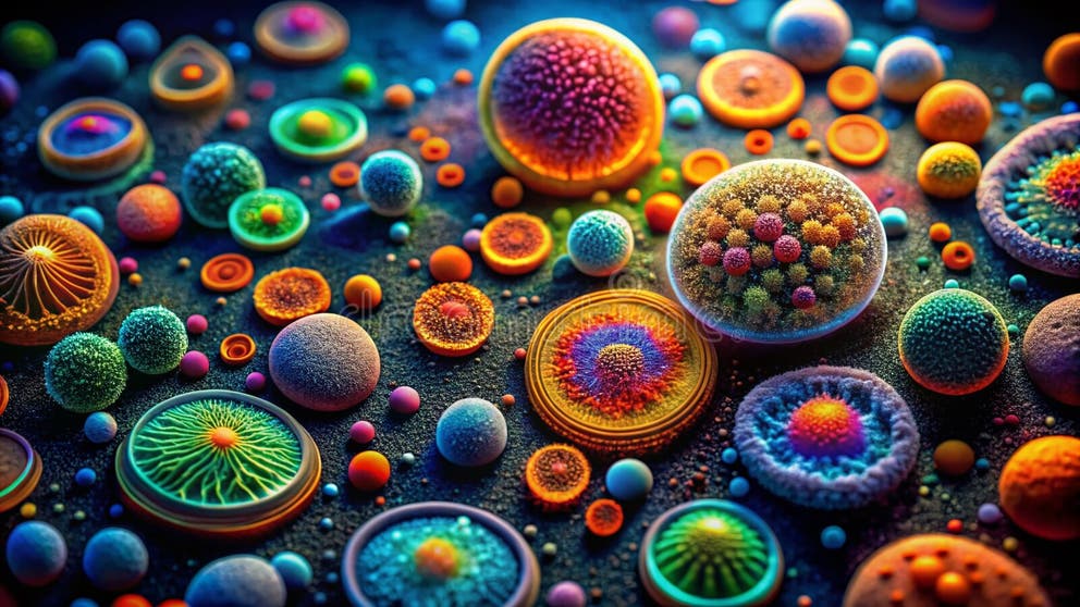 Stunning Microscopic World Unveiling the Intricate Patterns of ...