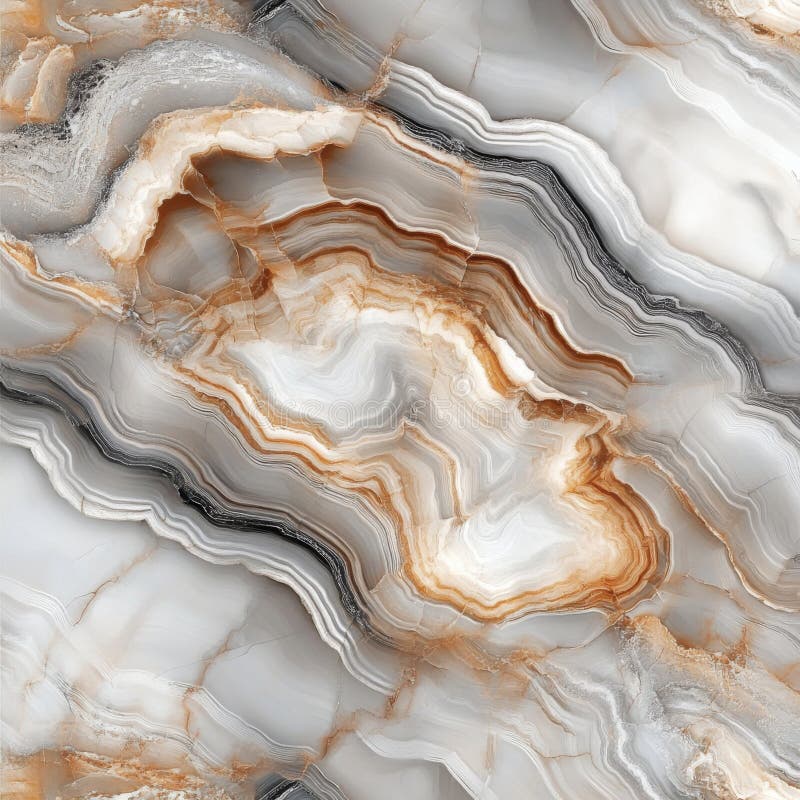 Stunning Mineral Patterns Marble Surface Earthy Tones Stock Photos ...