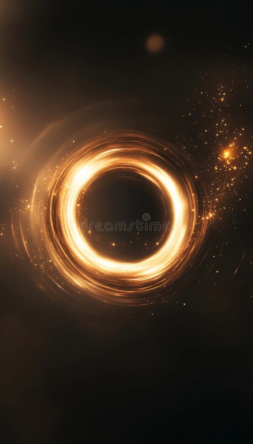 Stunning Minimalist Image of a Black Hole Accretion Disk with Soft ...