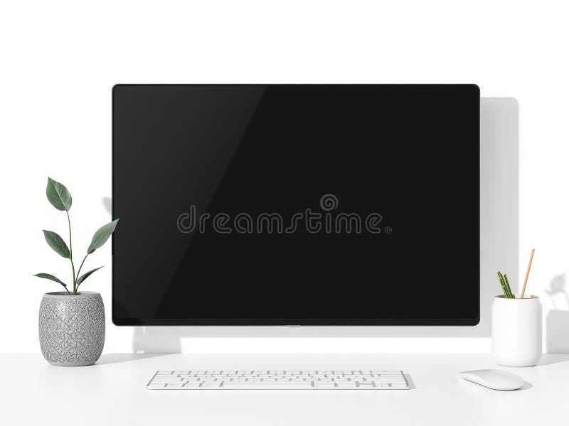 Modern Software Application Mockup Blank Interface Design Template for ...