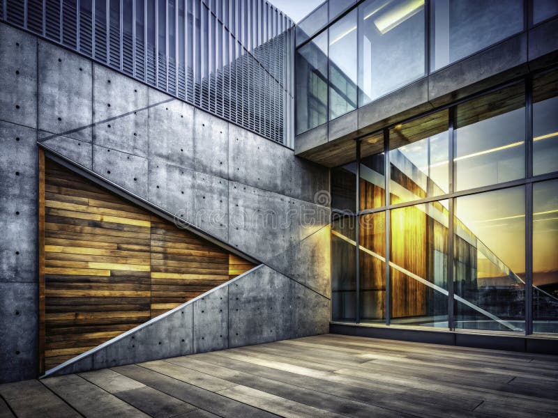 Stunning Modern Exterior Wall Siding: a Double Exposure Exploration of ...