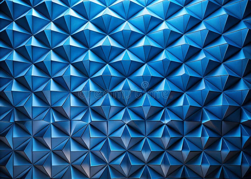 Stunning Modern Geometric Blue Wallpaper Background a Stylish 3D ...