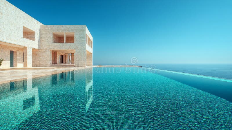 Stunning Modern Villa with Infinity Pool Overlooking the Ocean on a ...